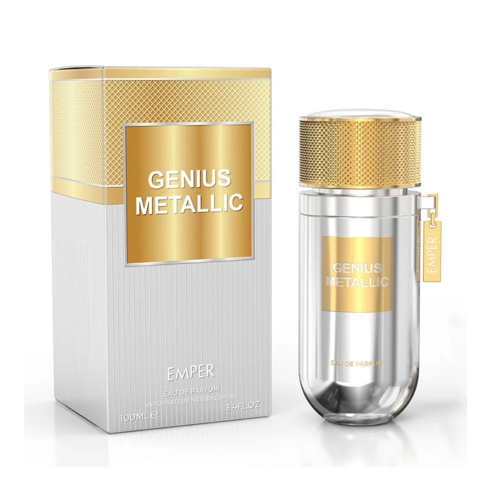 Emper Genius Eau De Parfum Métallique 100ml ESPACE BEAUTÉ