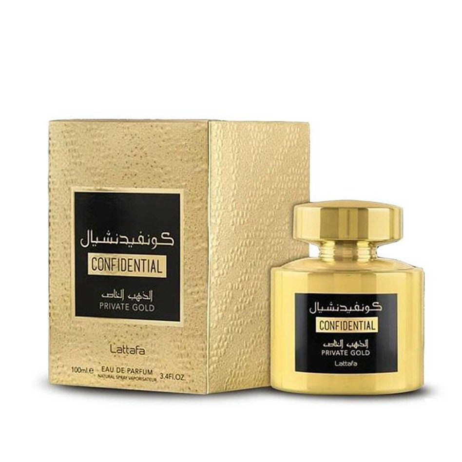 Lattafa Parfüm Confidential Gold Eau de Parfum 100ml BEAUTY PLATZ